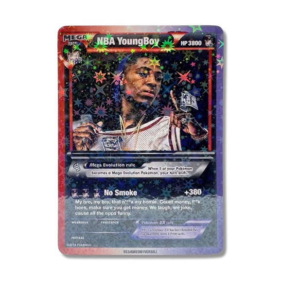 Other | Nba Youngboy Pokemon Card | Poshmark